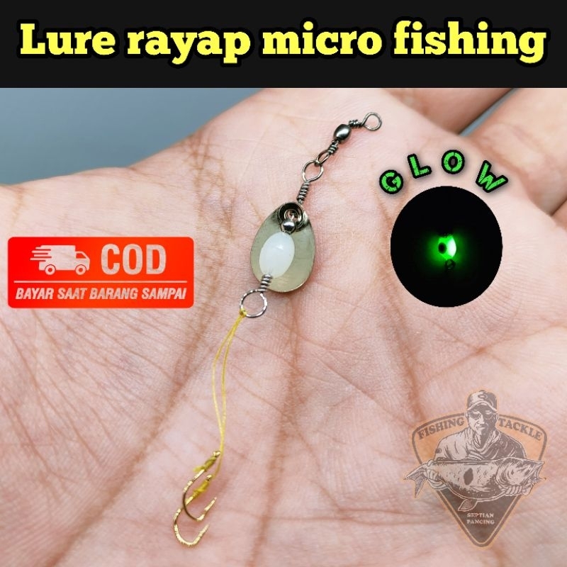 Jual Lure Rayap micro fishing casting wader, nila, kocolan, red devil ...