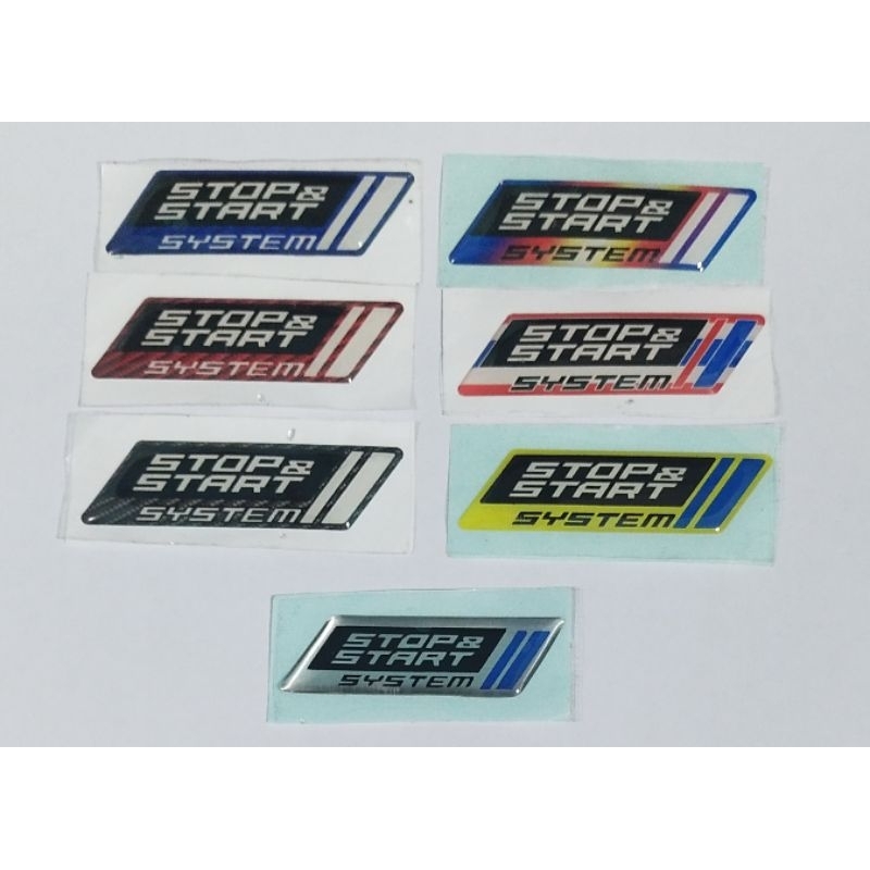Jual stiker timbul stop&star sistem | Shopee Indonesia