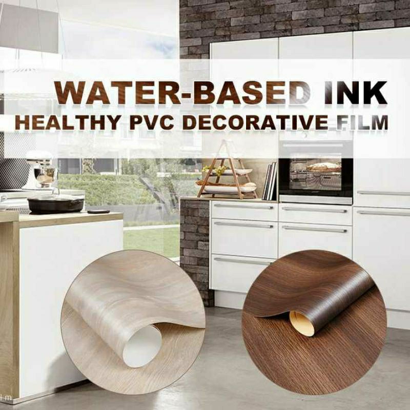 Jual STIKER PVC SHEET PELAPIS FURNITURE MOTIF KAYU DAN MARMER DAN HPL ...