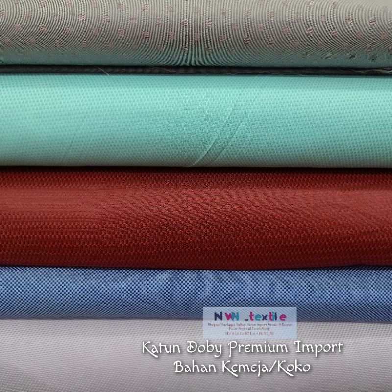 Jual KAIN KATUN DOBY PREMIUM IMPORT BAHAN KEMEJA/KOKO | Shopee Indonesia