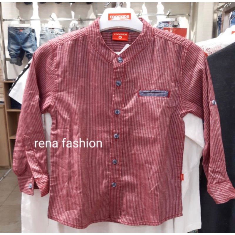 Jual RnC Original Cool Kids Koko merah Panjang | Shopee Indonesia