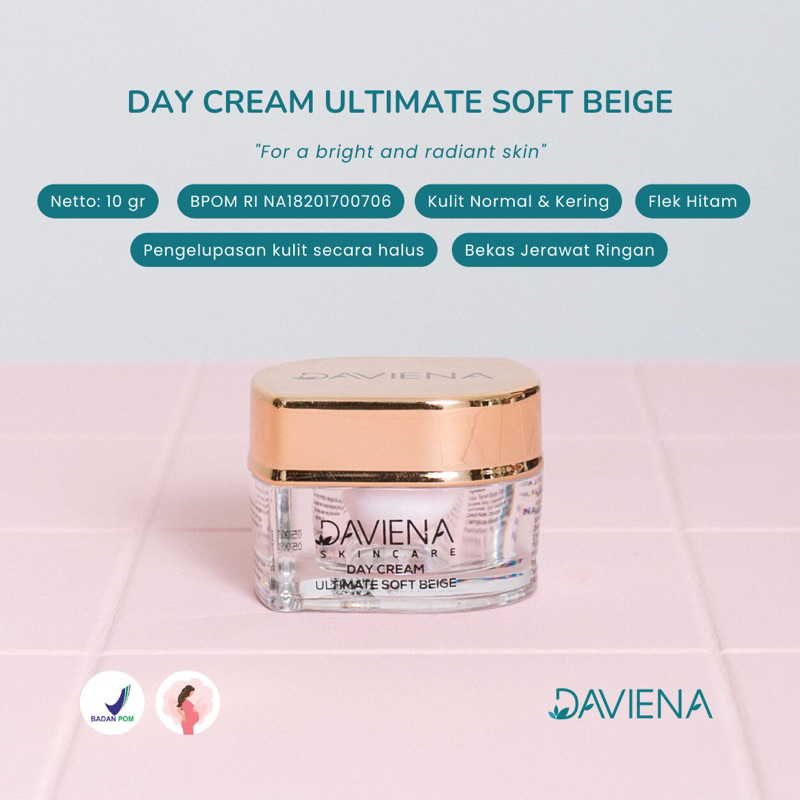 Jual DAVIENA SKINCARE Intensive Day Cream Gold Series Daviena | Shopee ...