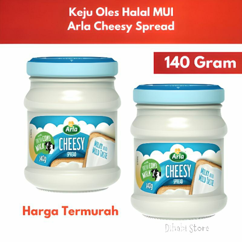 Jual Arla Cheesy Spread Keju Oles Cream Cheese 140 Gram | Shopee Indonesia