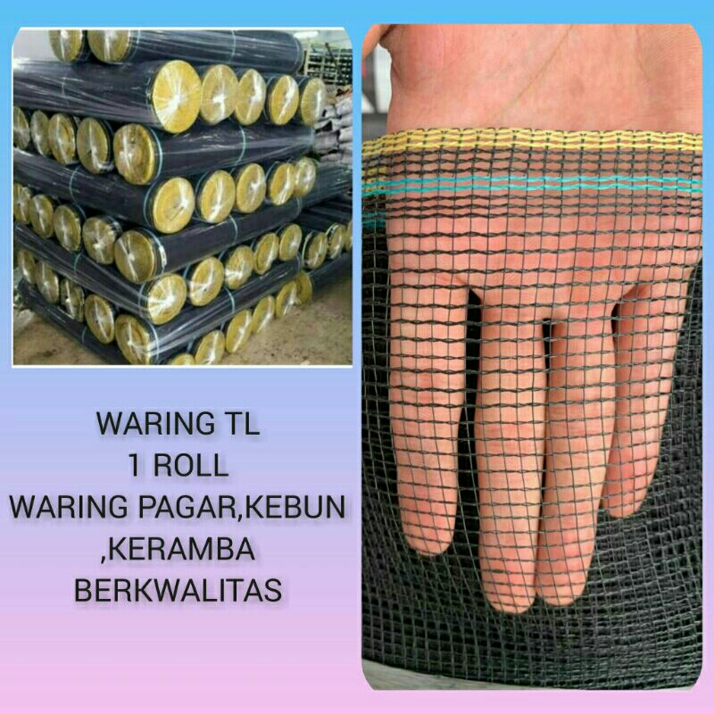 Jual Waring TL ( 1 ROLL 50mtr PREMIUM Cap Bintang ) waring pagar ayam ...