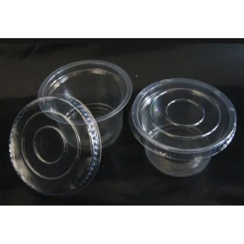 Jual cup jelly agar puding/cup ice cream 50ml isi 50pcs | Shopee Indonesia