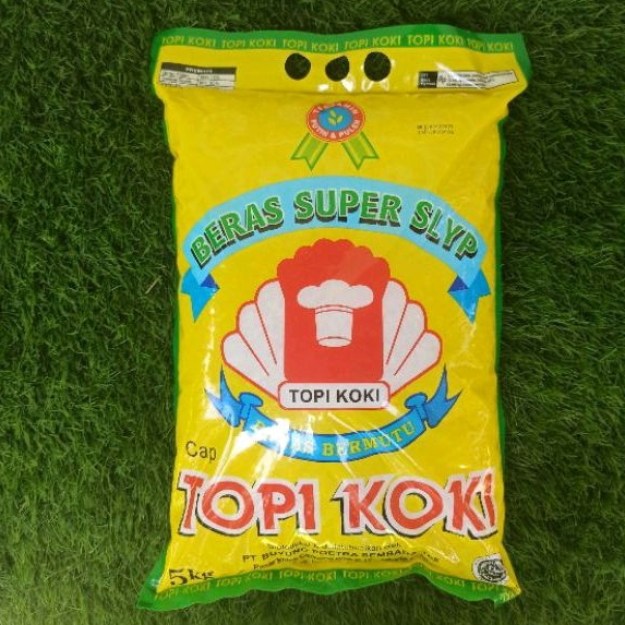 Jual BERAS TOPI KOKI SUPER SLYP KUNING 5 KG | Shopee Indonesia