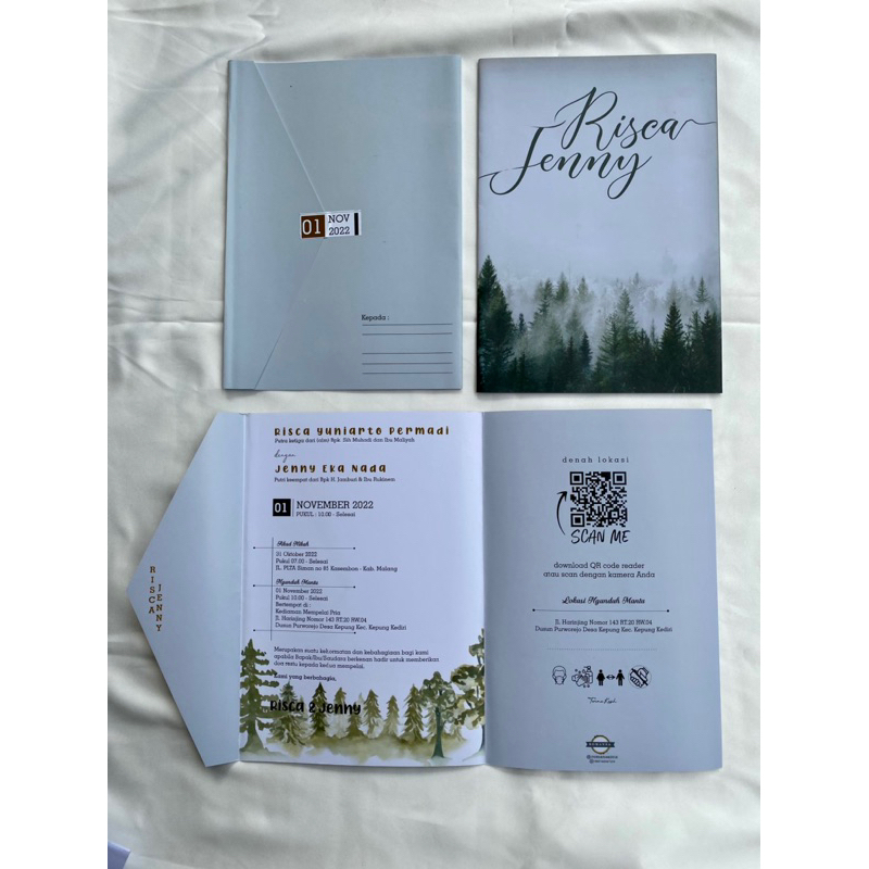 Jual Undangan Pernikahan Soft Cover | Shopee Indonesia