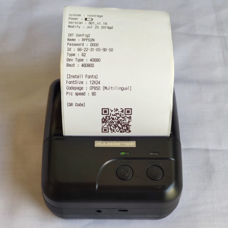 Jual KERTAS LABEL STICKER THERMAL Continuous 58mm x 37mm Core 10mm - 6 ...