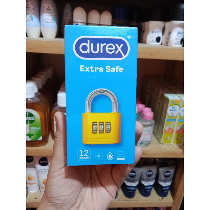 Jual Durex Extra Safe isi 12 | Shopee Indonesia