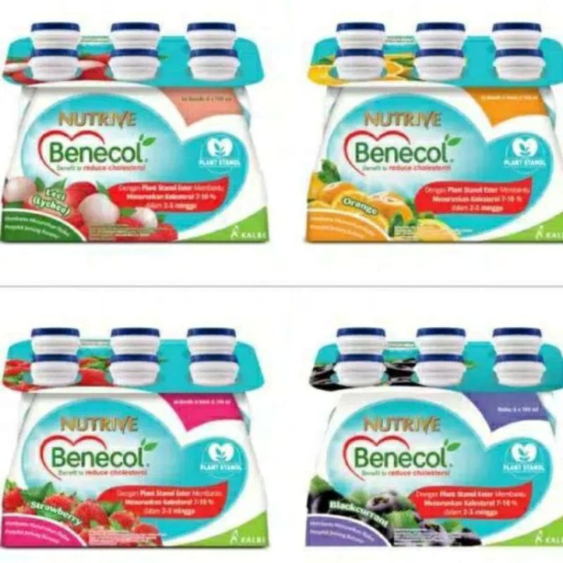 Jual Nutrivite benecol Minuman 6x100ml | Shopee Indonesia