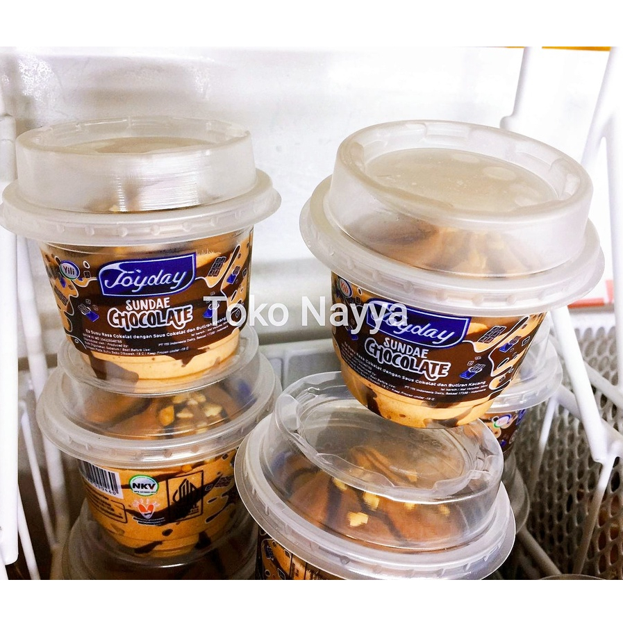 Jual Es Krim Joyday Sundae Chocolate - Es Susu Rasa Cokelat dgn Kacang ...