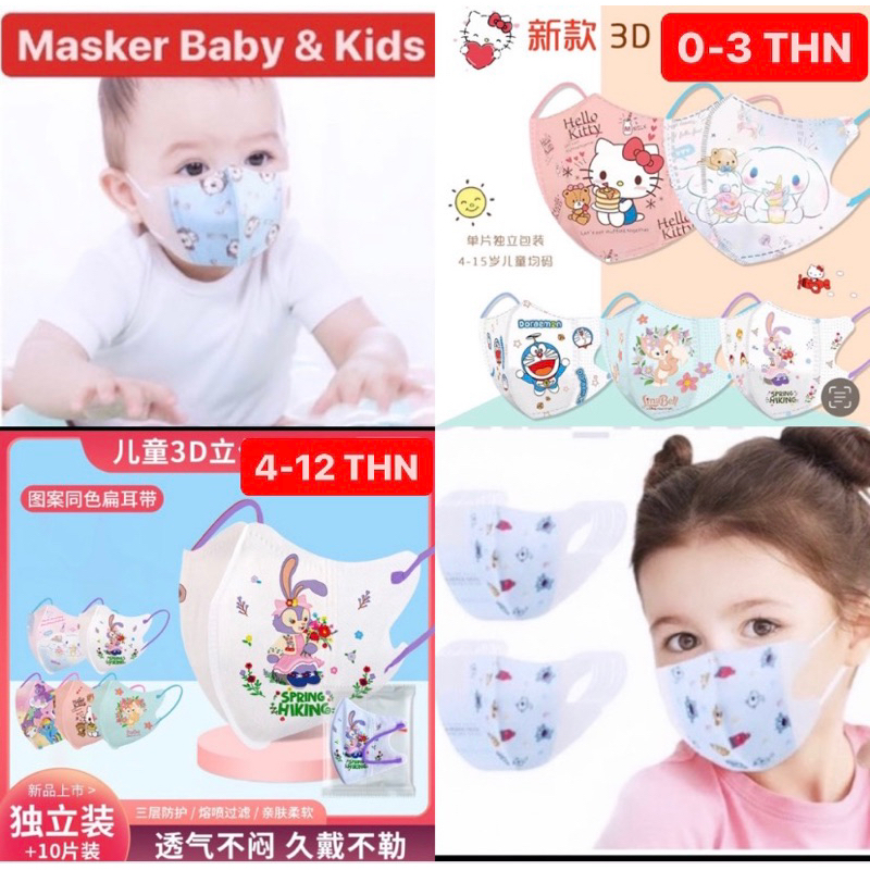 Jual Masker Bayi dan Masker Anak N95 | Shopee Indonesia