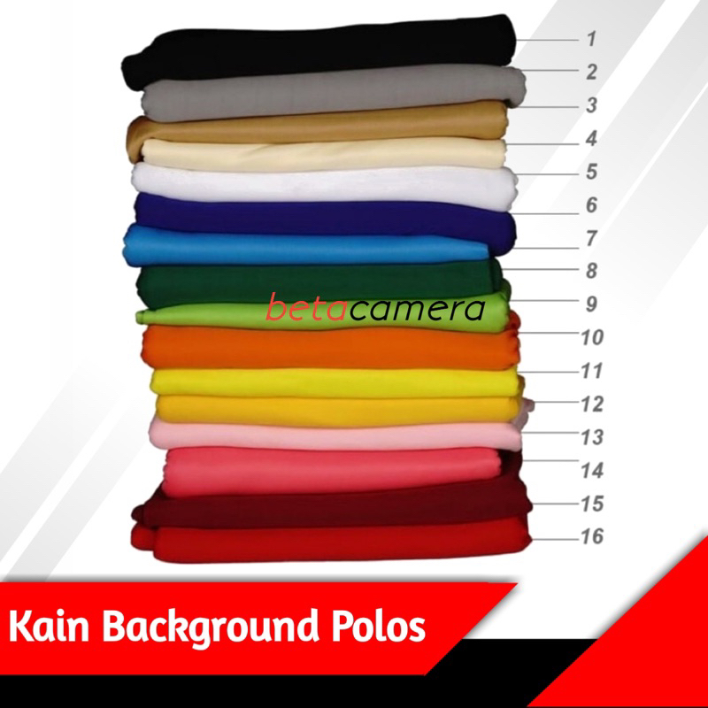 Jual Background Foto Kain Studio Layar Photo Backdrop Putih Hitam Hijau ...