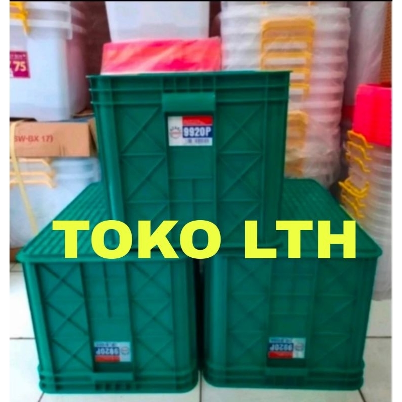 Jual CONTAINER BOX INDUSTRI SERBAGUNA 9920 P ATARI GREEN LEAF KOTAK ...