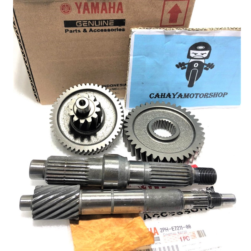 Jual GIGI RASIO AS RASIO SET GEAR BOX AS PULY RASIO MIRING 2PH YAMAHA ...