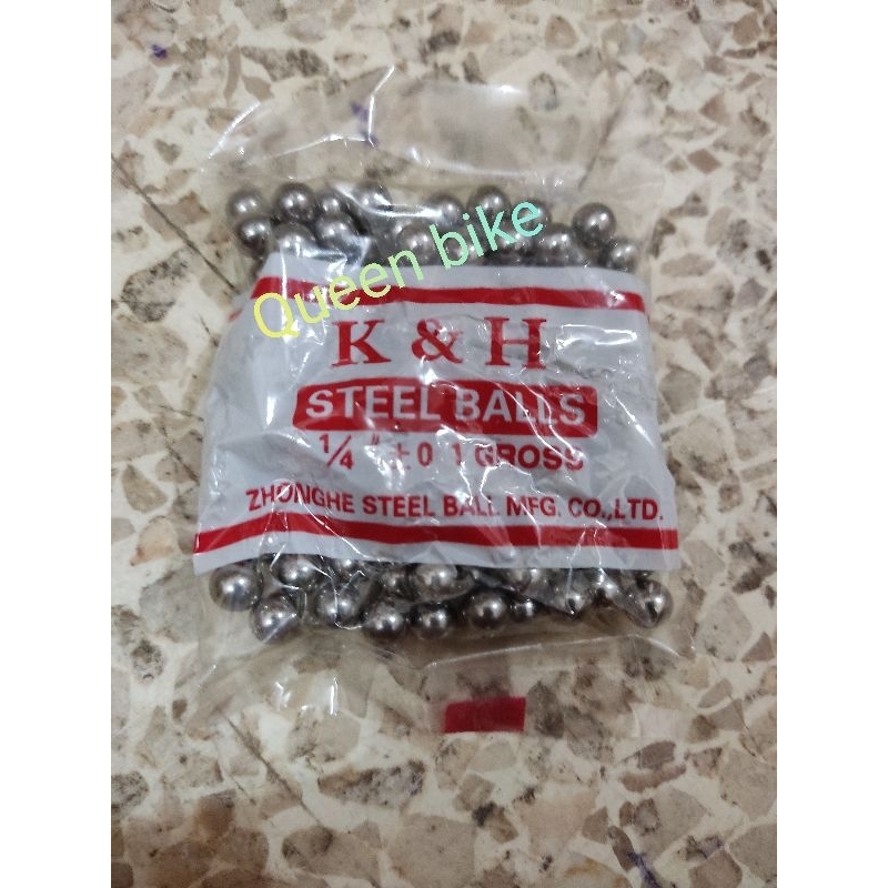 Jual Steel Ball Gotri Pelor Hagel Sepeda Roda Belakang 1/4 KH (Isi 144 ...