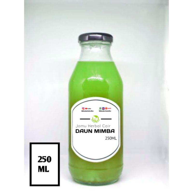 Jual Godokan / Jamu Daun Mimba 250ML ( intaran / Neem tree ) | Shopee ...