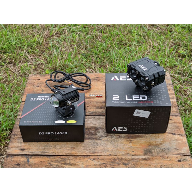 Jual Lampu Tembak Mini Laser Aes D2 & D2 Laser | Shopee Indonesia