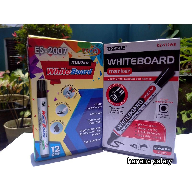 Jual SPIDOL WHITEBOARD MURAH / SPIDOL PAPAN TULIS (1 pack isi 12 pcs ...