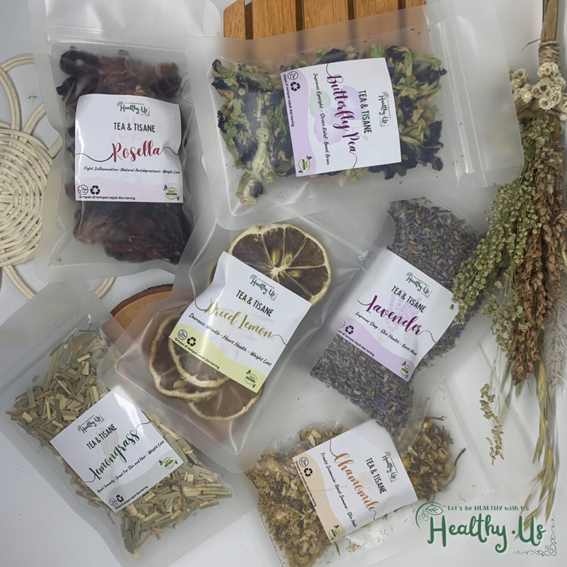 Jual Tea and Tisane Kemasan Ekonomis - Teh Hijau, Teh Bunga Lavender ...