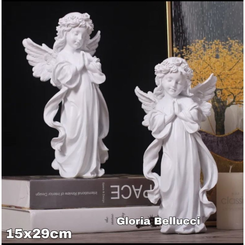 Jual Patung angel gabriel doa pajangan malaikat statue decoration ...