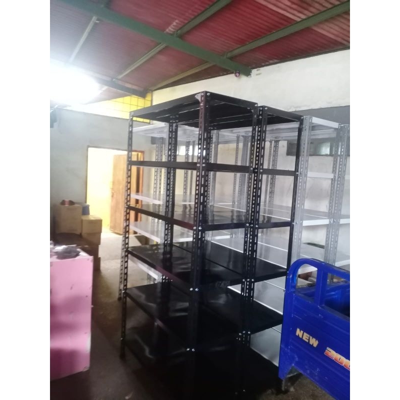 Jual RAK BESI 5 SUSUN FULL HITAM CUSTOM | Shopee Indonesia