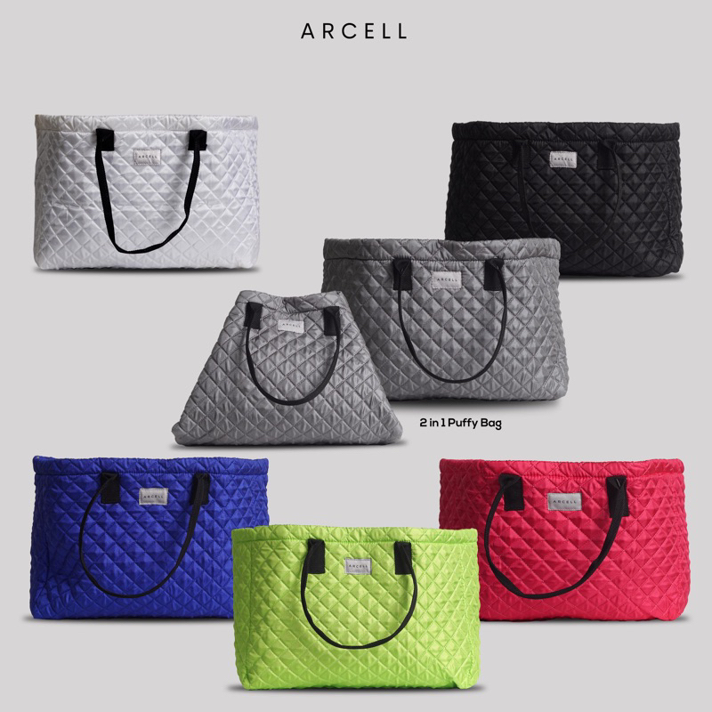 Jual ARCELL - POM QUILTING BAG l Tas Shoulder Wanita | Shopee Indonesia
