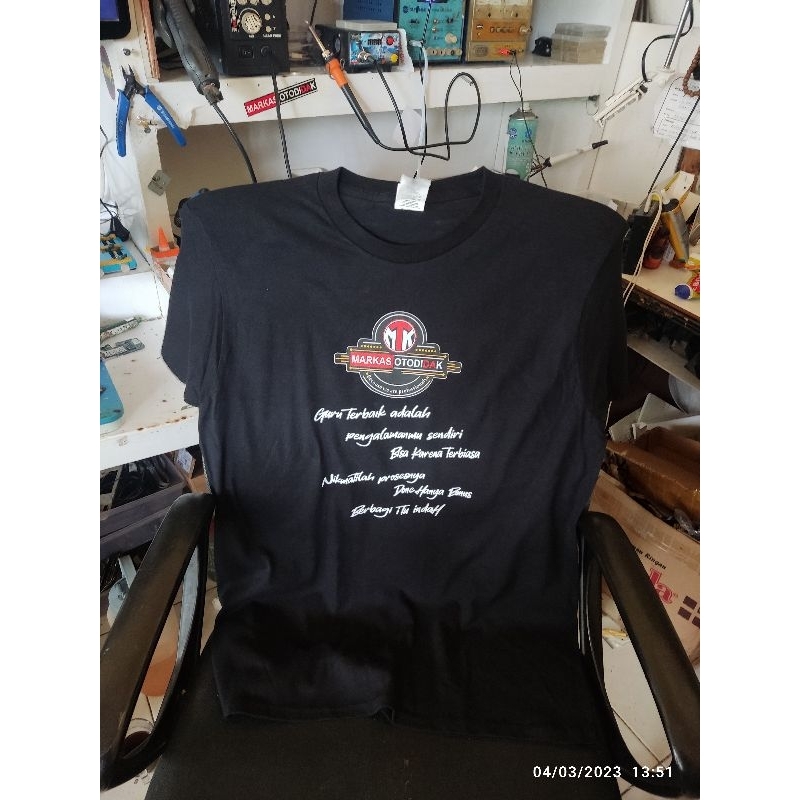 Jual Baju T-SHIRT MARKAS OTODIDAK | Shopee Indonesia
