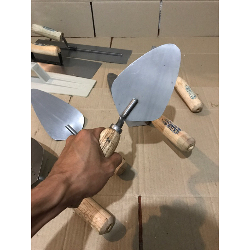 Jual alat tukang cetok/sendok semen galur asli ory paku4 plat baja ...