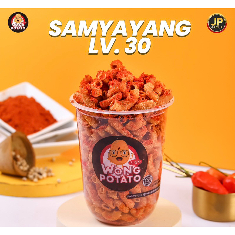 Jual MAKARONI WONG POTATO SAMYAYANG LEVEL 30 100GR | Shopee Indonesia