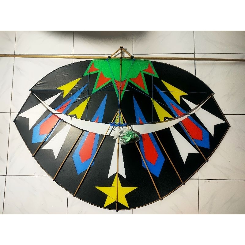 Jual Layangan Pegon Ceper 1 meter motif produk Mas Akma Plastik ajaib ...