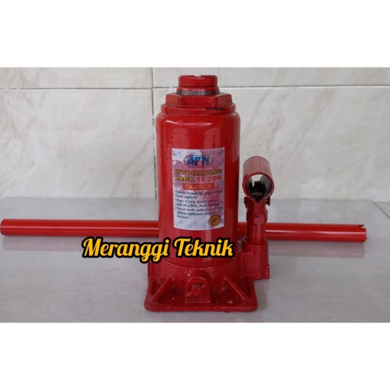 Jual id3347 Dongkrak botol 10 ton APN hidrolik jack | Shopee Indonesia