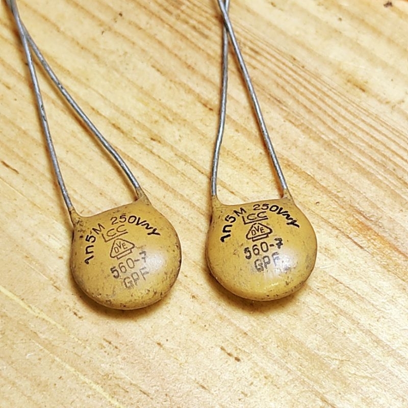 Jual 1N5 NOS Vintage Ceramic Capacitor 1,5nf 1500pf Kapasitor Audio ...