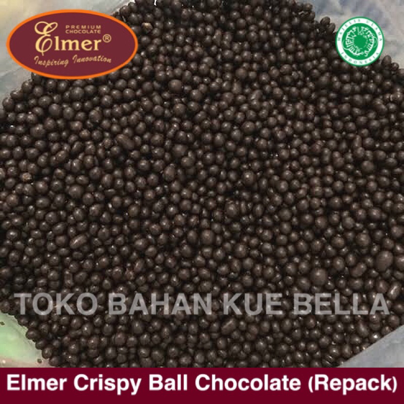 Jual Elmer CRISPY BALL Chocolate 250gr (Repack) | Shopee Indonesia