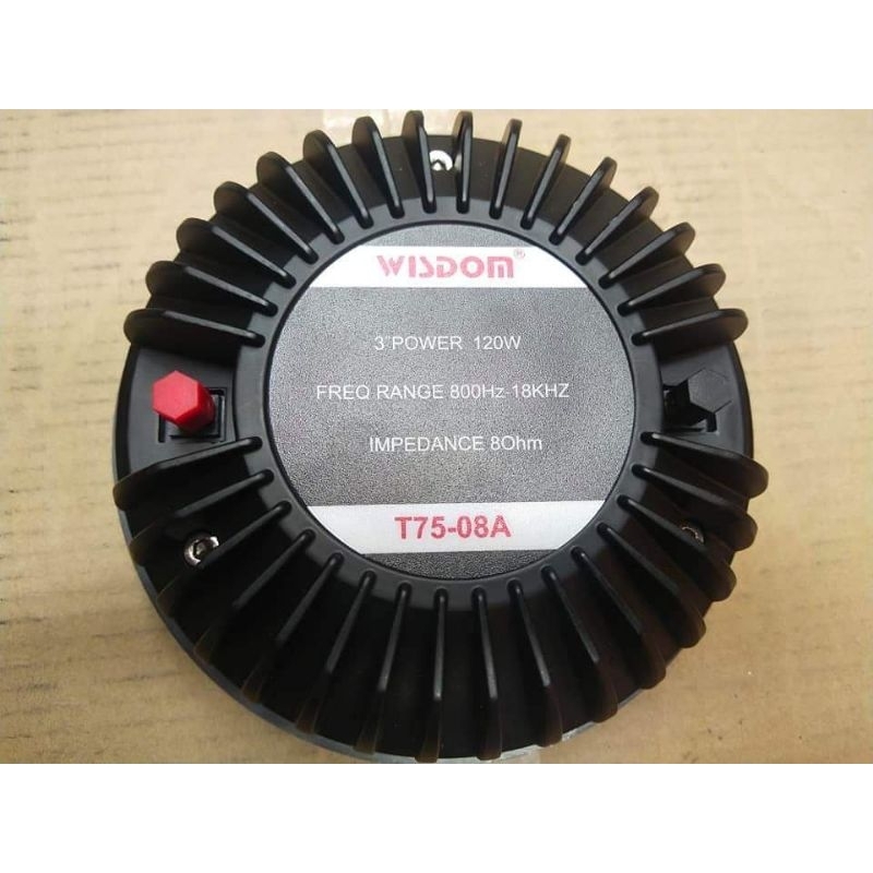 Jual DRIVER TWEETER WISDOM T7508A ORIGINAL WISDOM T 750-8A | Shopee ...