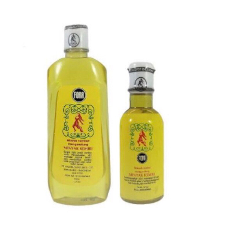 Jual (Original) Minyak Rambut Kemiri Fora 125ml 65ml // Minyak Rambut ...