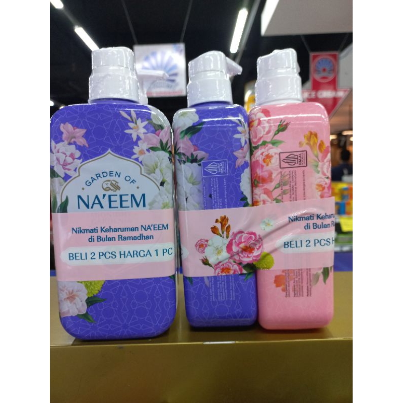 Jual Naeem Body wash 480 ml Beli 1 Gratis 1 varian random | Shopee ...