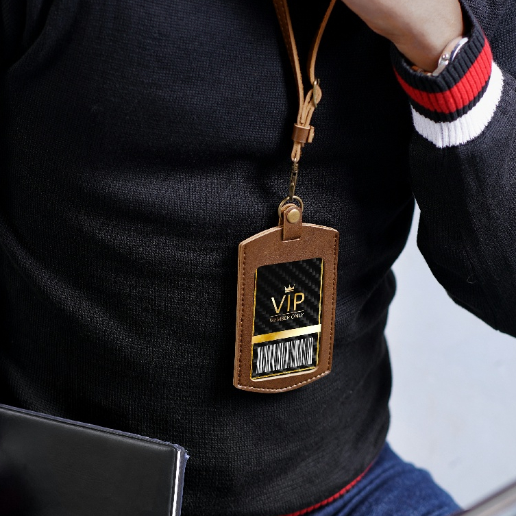 Jual Lanyard Dan Name Tag Cardholder Gantung Leher Lucu Id Card Holder ...