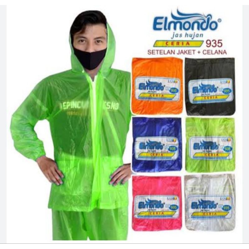 Jual Elmondo Jas Hujan Jaket Celana Ceria 935/Jas Hujan Setelan Murah ...