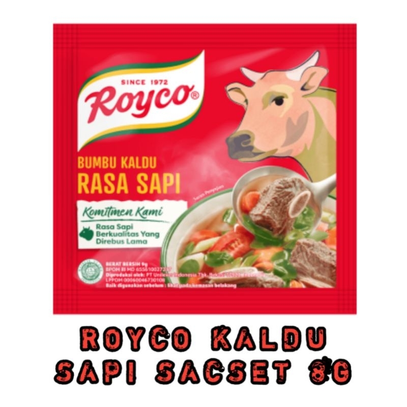 Jual ROYCO KALDU SAPI saset 8g | Shopee Indonesia