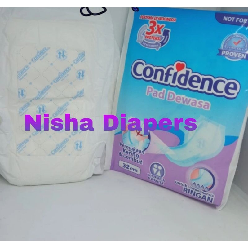 Jual Confident Pad dewasa 32cm repack | Shopee Indonesia