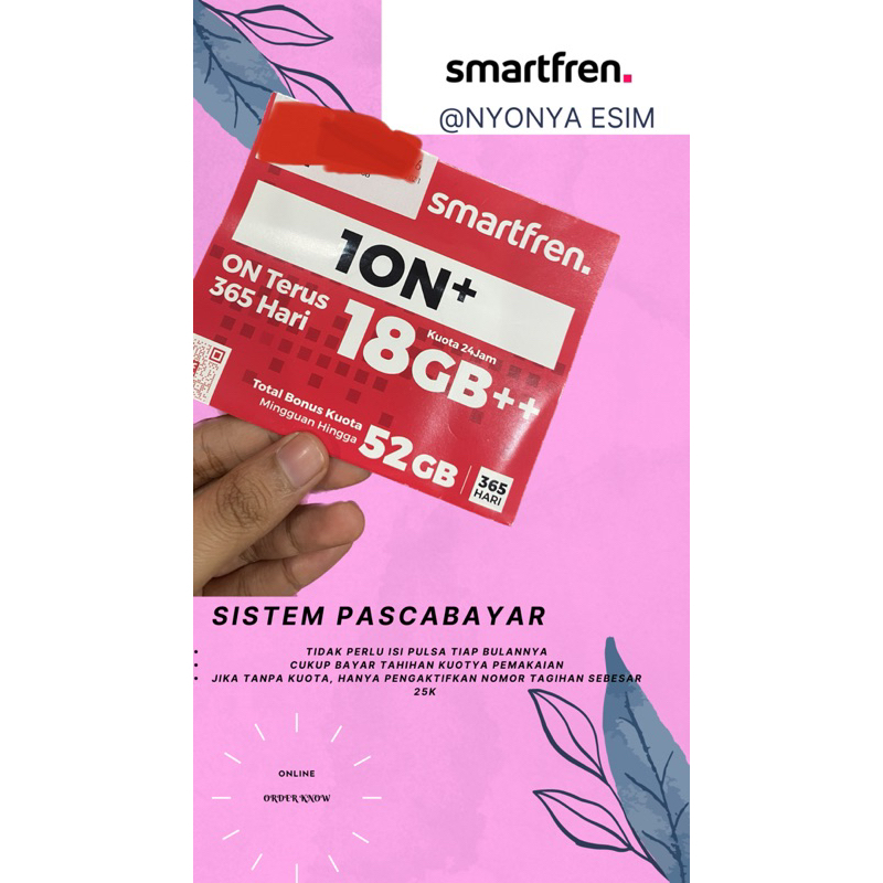 Jual SMARTFREN PAKET ION+ 18 gb masa aktif 1 tahun - Murahh | Shopee ...