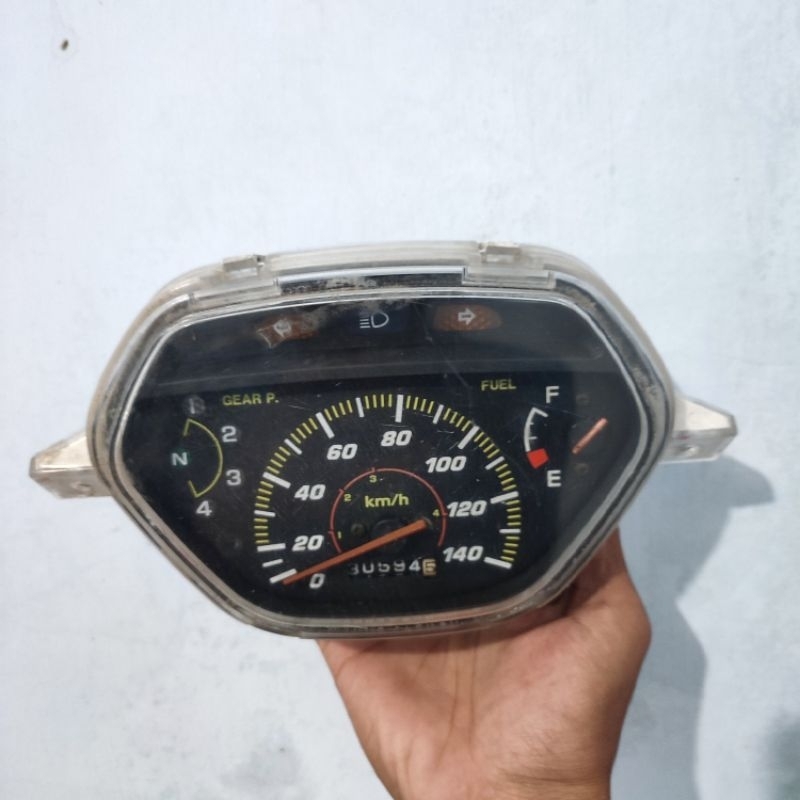 Jual speedometer kilometer Honda Supra x 100 lama bekas ORI copotan ...