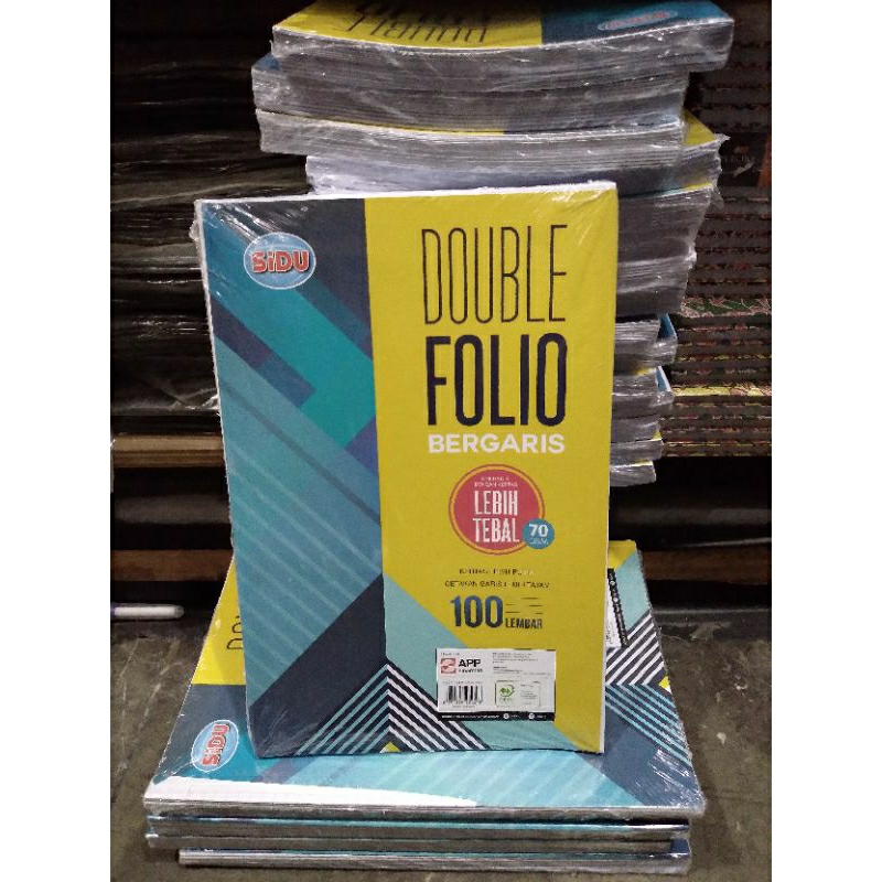 Jual Kertas Double Folio Sidu isi 100 lembar | Shopee Indonesia