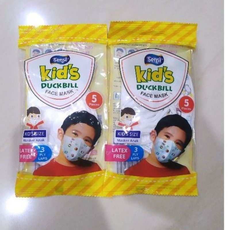 Jual SENSI KIDS DUCKBILL SURGICAL FACE MASKISI | Shopee Indonesia Jual SENSI KIDS DUCKBILL SURGICAL FACE MASKISI | Shopee Indonesia