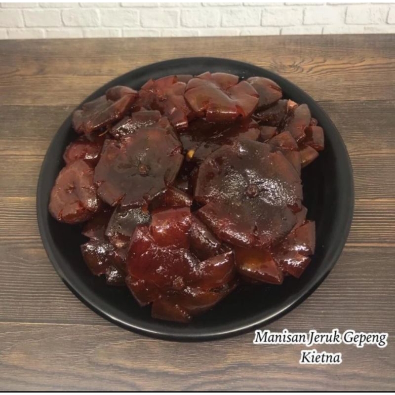 Jual Manisan jeruk gepeng manisan kietna kimkiet somkiet | Shopee Indonesia