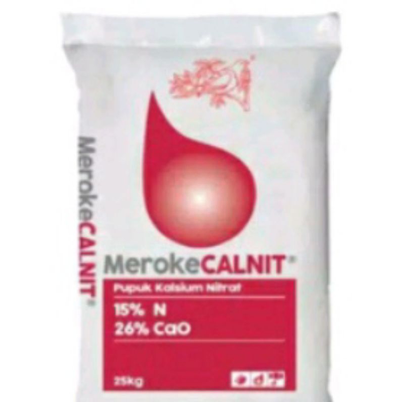 Jual Pupuk Meroke KALNIT Kalsium Nitrat kemasan pabrik 1 kg pupuk ...