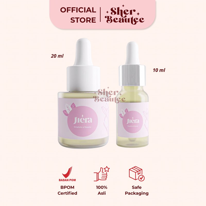Jual Jiera Natural Lip Serum 10ml | 20ml | Shopee Indonesia