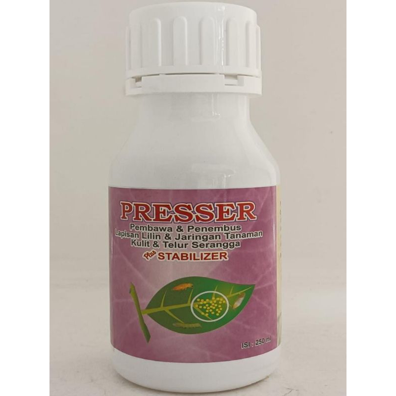 Jual PRESSER 250 ml + Stabilizer Penembus dan Pembawa lapisan lilin dan ...