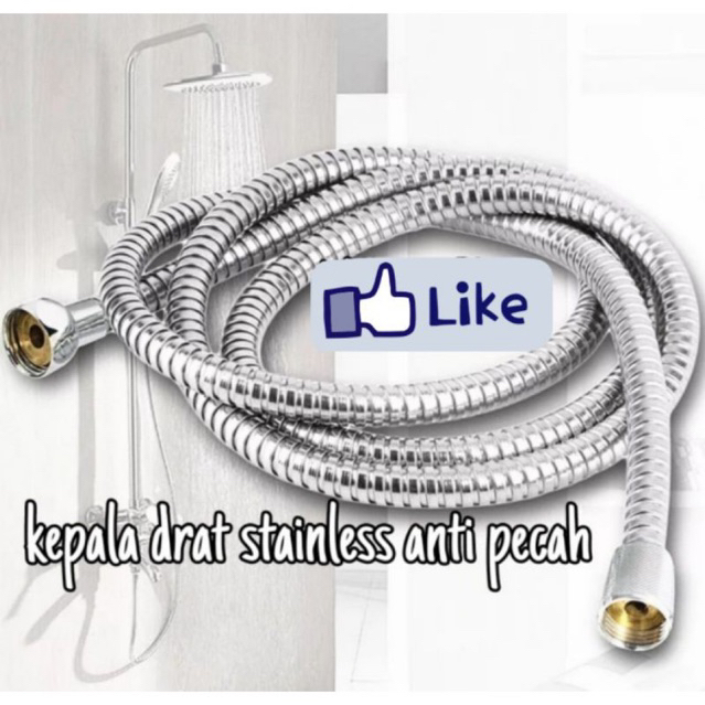 Jual Selang Shower Fleksibel Hose Selang Shower Toilet Shower Mandi ...